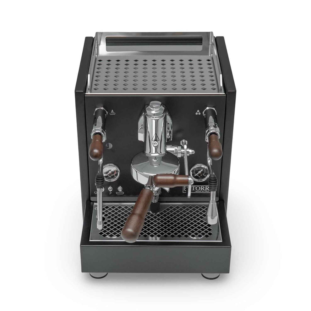 Torre Teresina RS Espresso Machine - Elegant Matte Black Coffee Maker ...